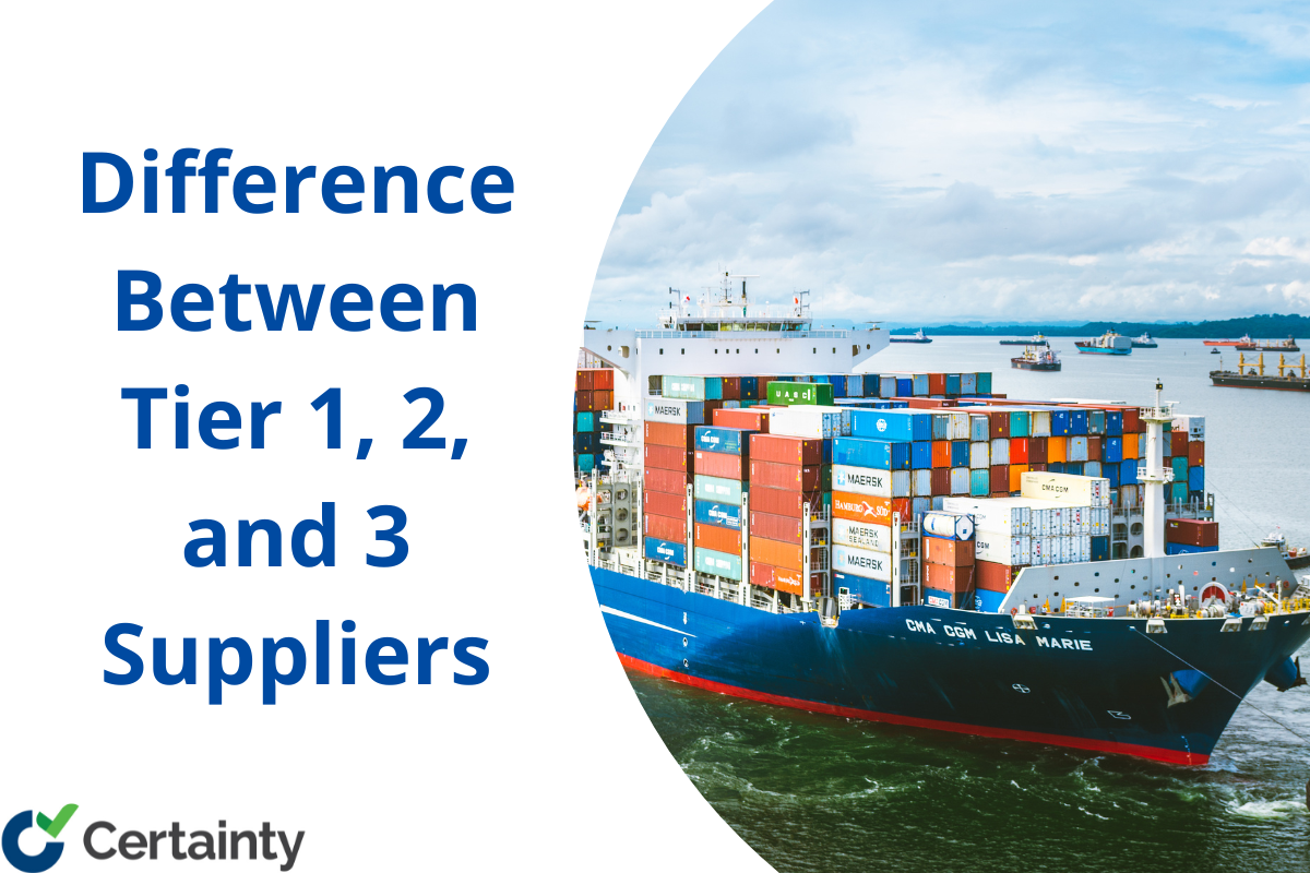 The Difference Between Tier 1 2 And 3 Suppliers