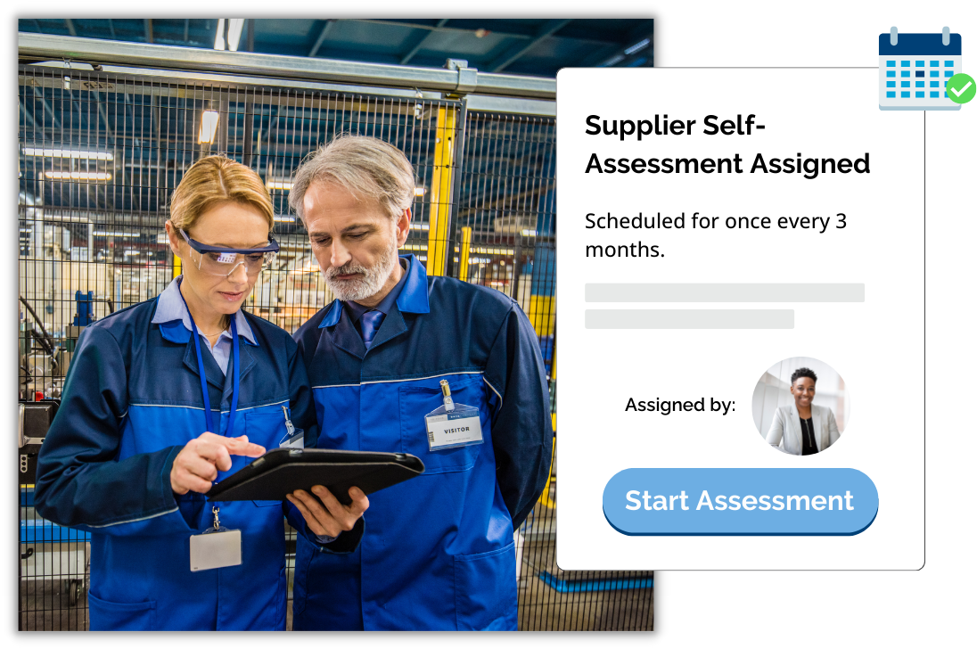 Use Case: Supplier Self-Assessment Questionnaires (SAQs)