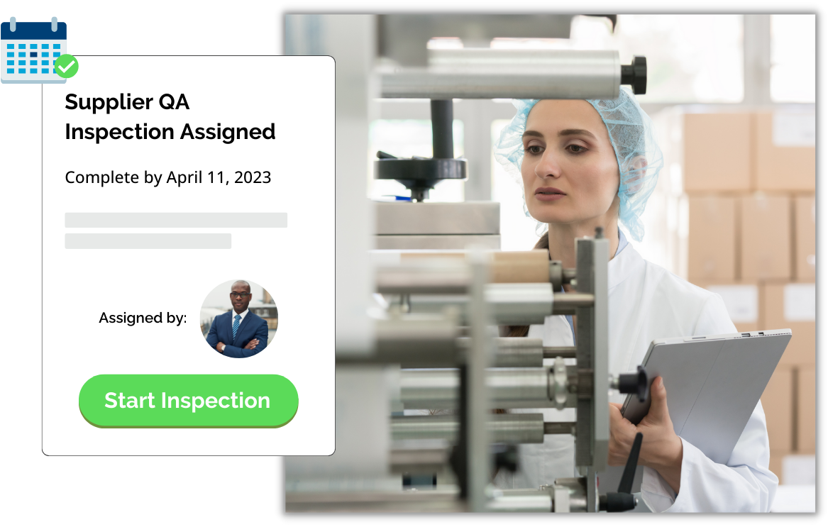 Use Case: Supplier Quality Assurance Inspections
