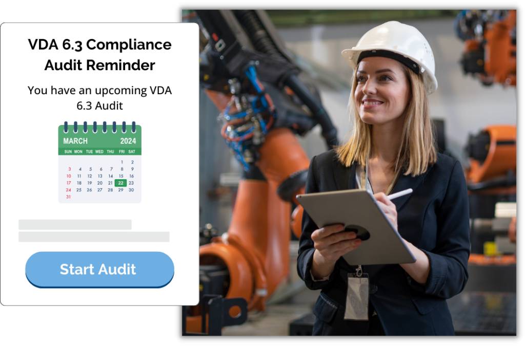 Use Case: VDA 6.3 Audits | Certainty Software