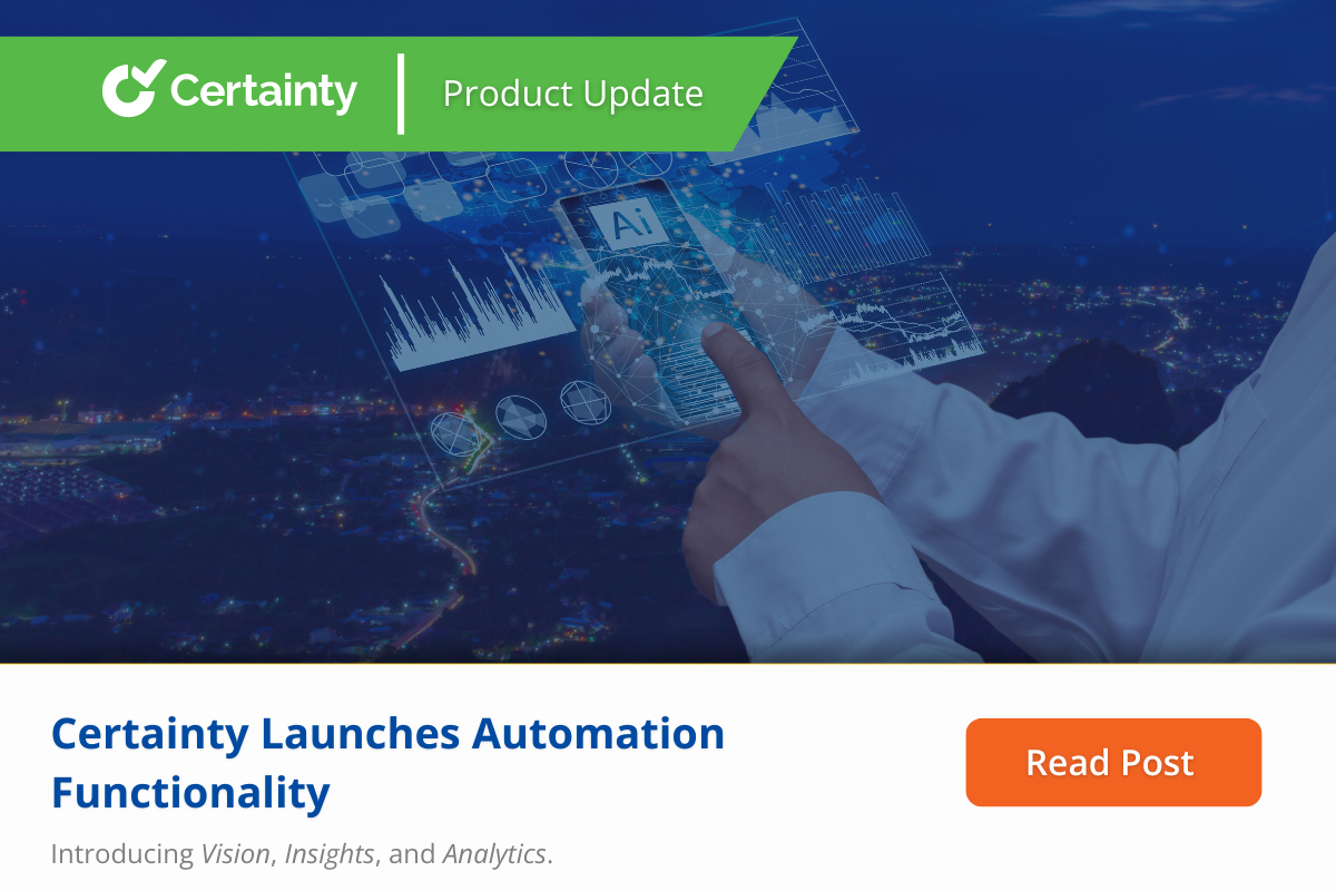 Certainty Launches Automation-Enhanced Tools