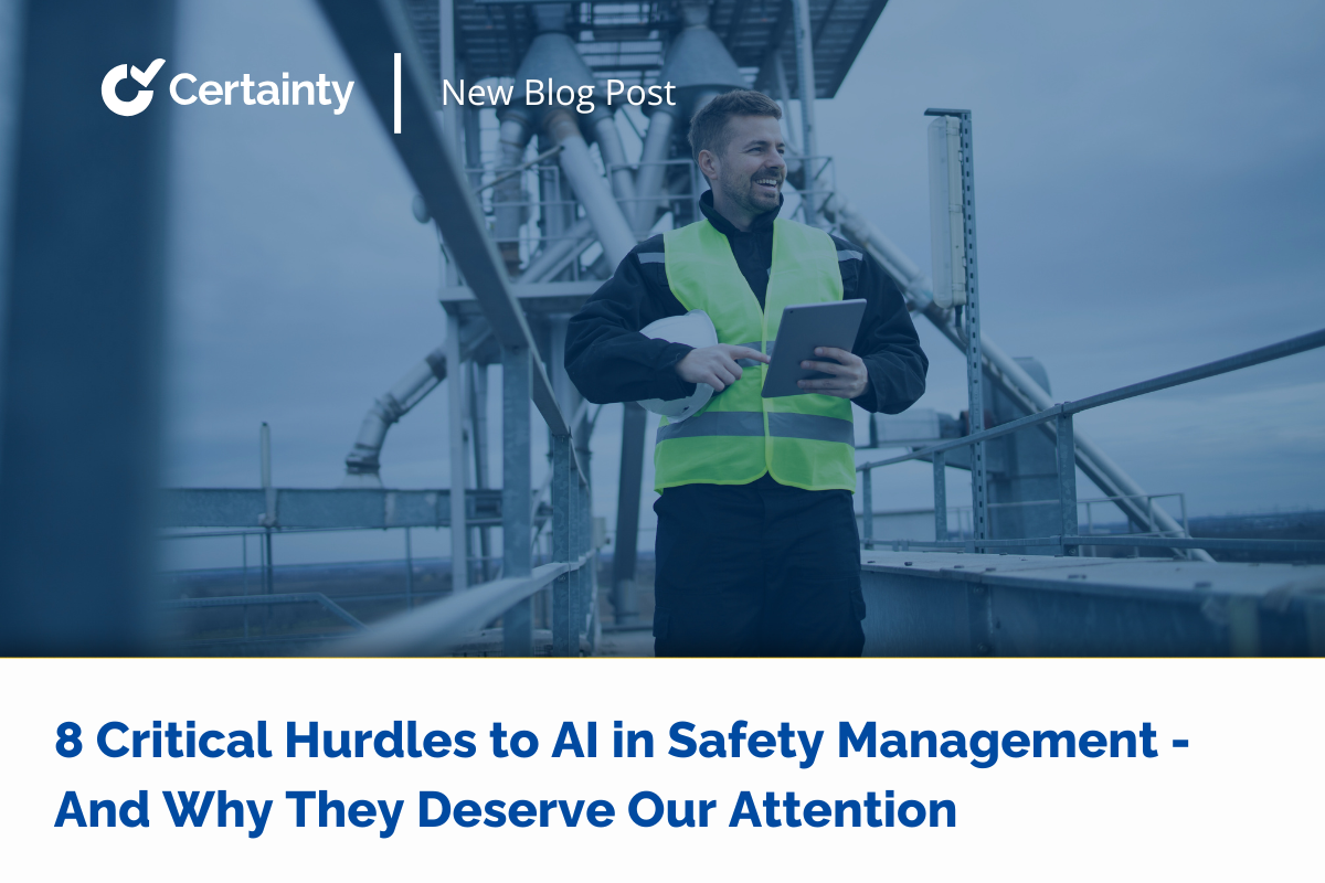 8 Hurdles to Implementing AI in Safety Management